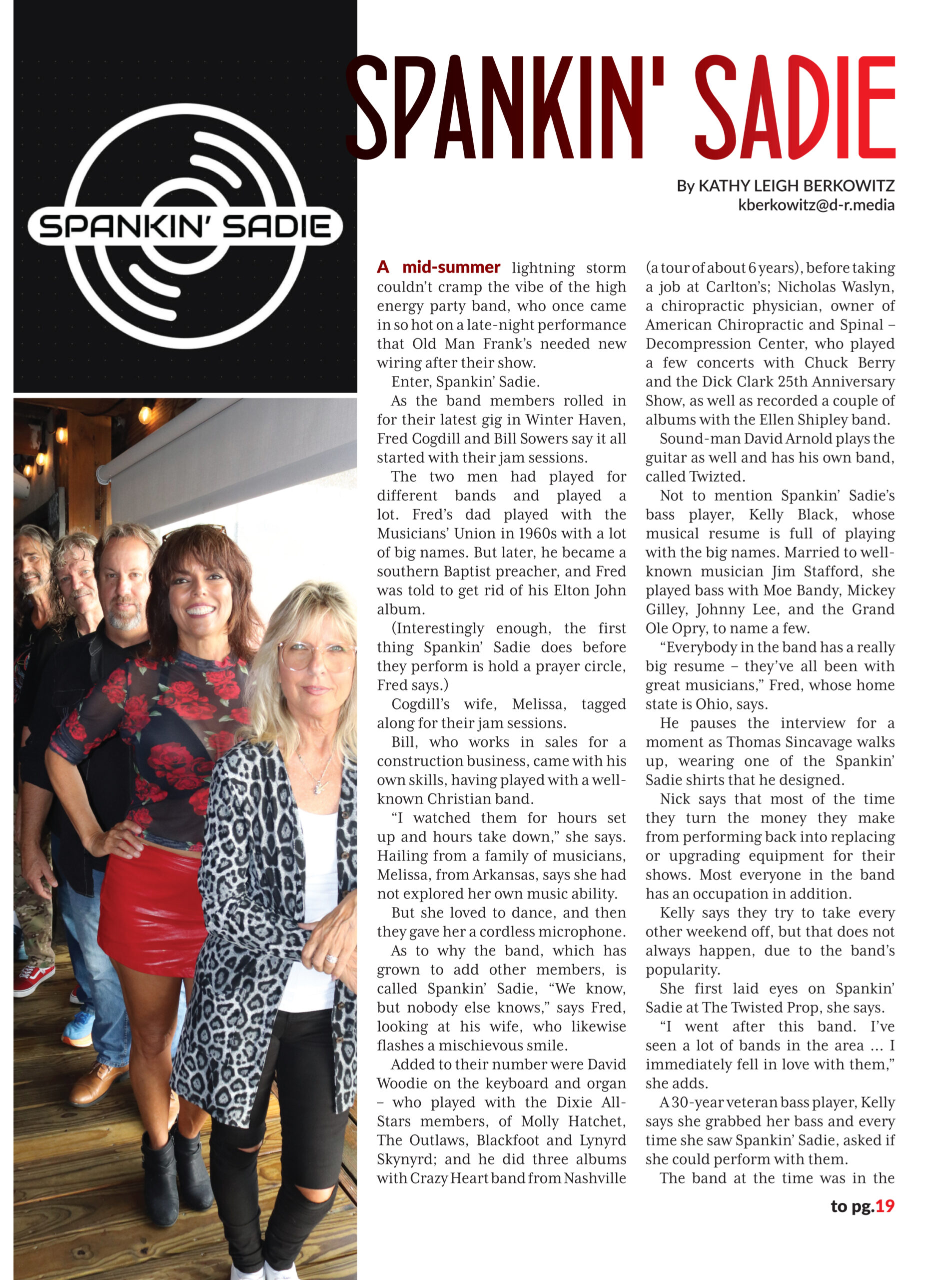 News & Events – Spankin' Sadie